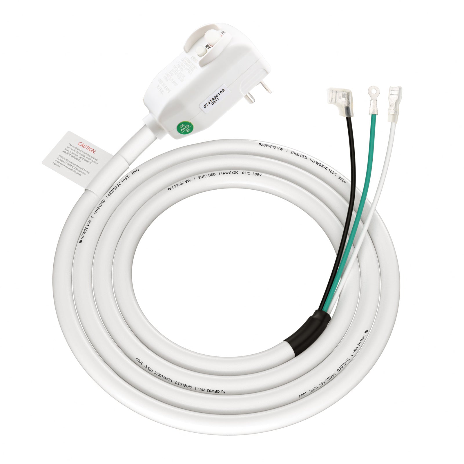 LCDI Power Cord Plug AC240V 20Amp 4800W 60Hz Air Conditioning Extensio ...